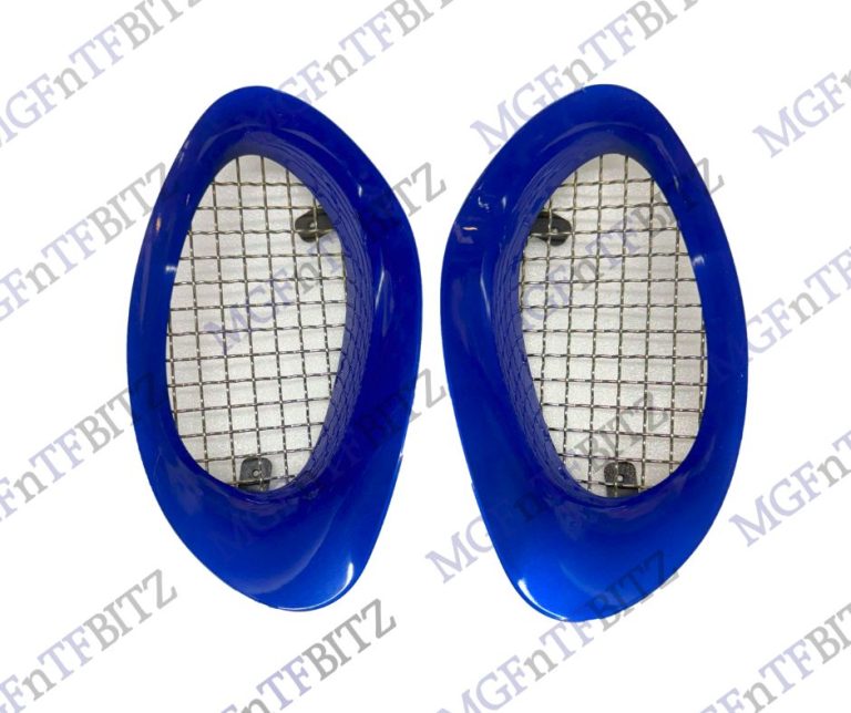 MGF Side Air Intake Vents with standard and stainless mesh grilles