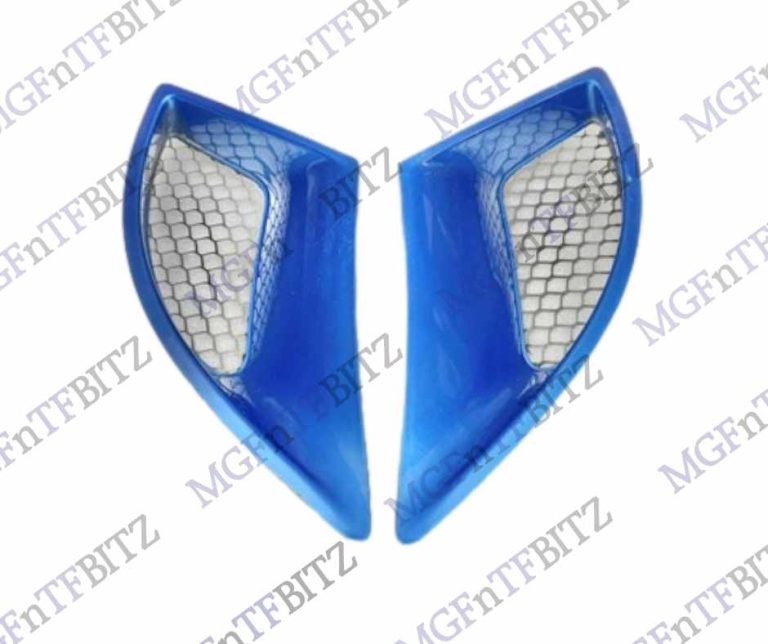 MG TF Side Air Intake Vents with standard / stainless mesh grilles