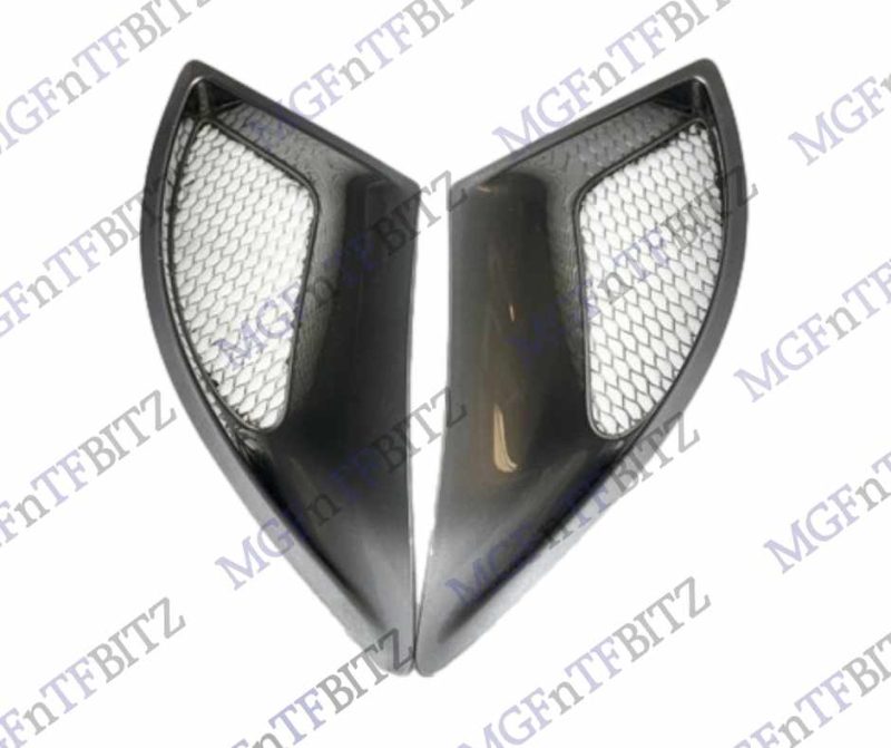 MG TF Side Air Intake Vents with standard / stainless mesh grilles